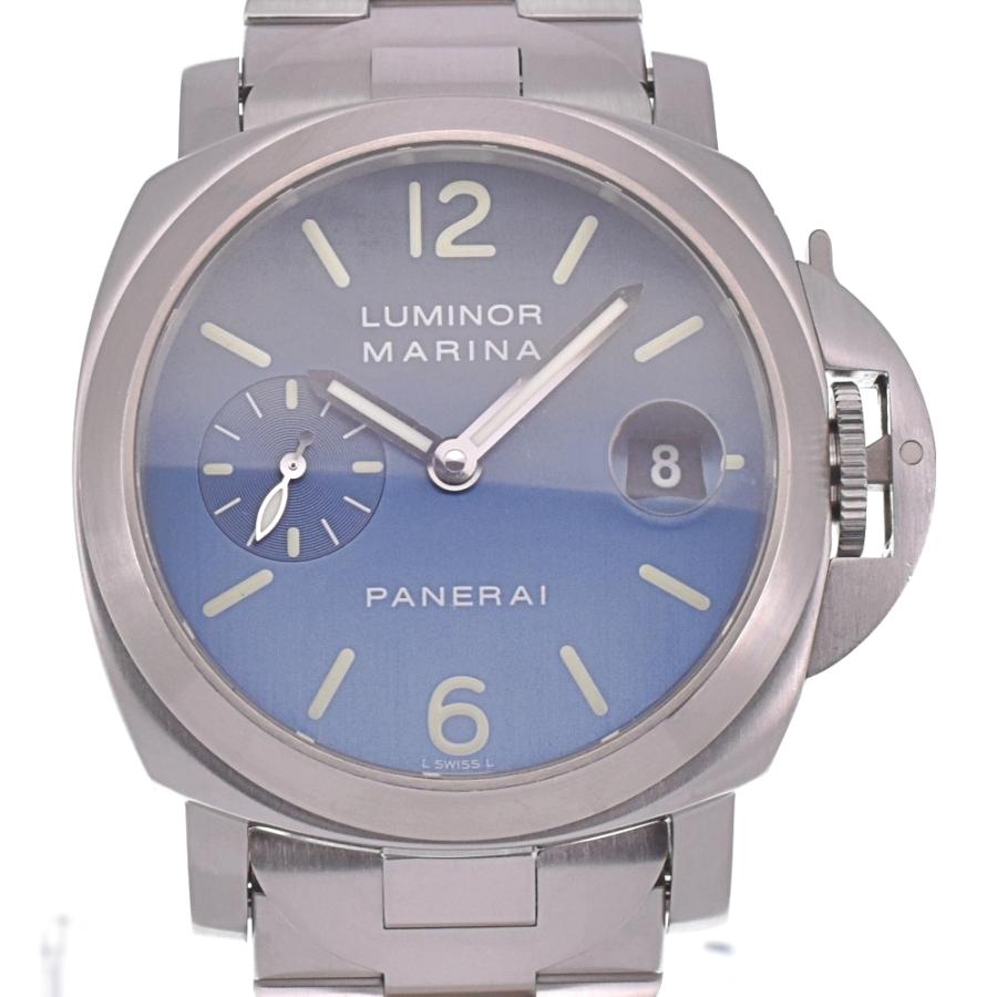 パネライ PANERAI PAM00069 ルミノール マリーナ デイト 自動巻き メンズ 美品 保証書付き L#126615 :126615 ...