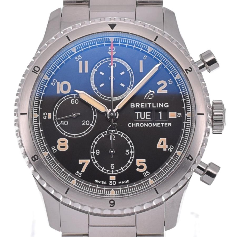 ブライトリング BREITLING A13316101B1X3/A13316 アビエーター 自動巻き メンズ 良品 箱・保証書付き N ...