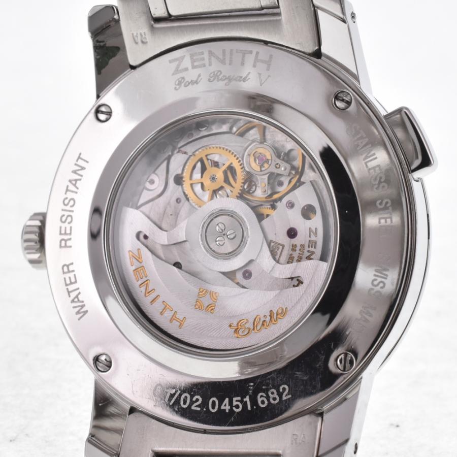 ZENITH（時計） ゼニス ZENITH 01/02.0451.682 ポートロワイヤル エリート GMT 自動巻き メンズ 良品 O#126645 : aonohappa - 通販 ...