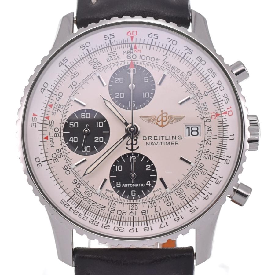 ブライトリング BREITLING A13324 ナビタイマー クロノグラフ 自動巻き メンズ 良品 箱・保証書付き N#126662 ...