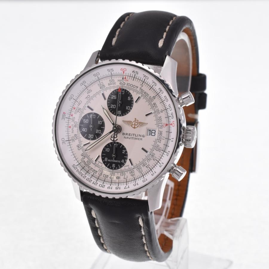 ブライトリング BREITLING A13324 ナビタイマー クロノグラフ 自動巻き メンズ 良品 箱・保証書付き N#126662 ...
