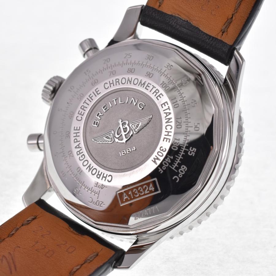 ブライトリング BREITLING A13324 ナビタイマー クロノグラフ 自動巻き メンズ 良品 箱・保証書付き N#126662 ...