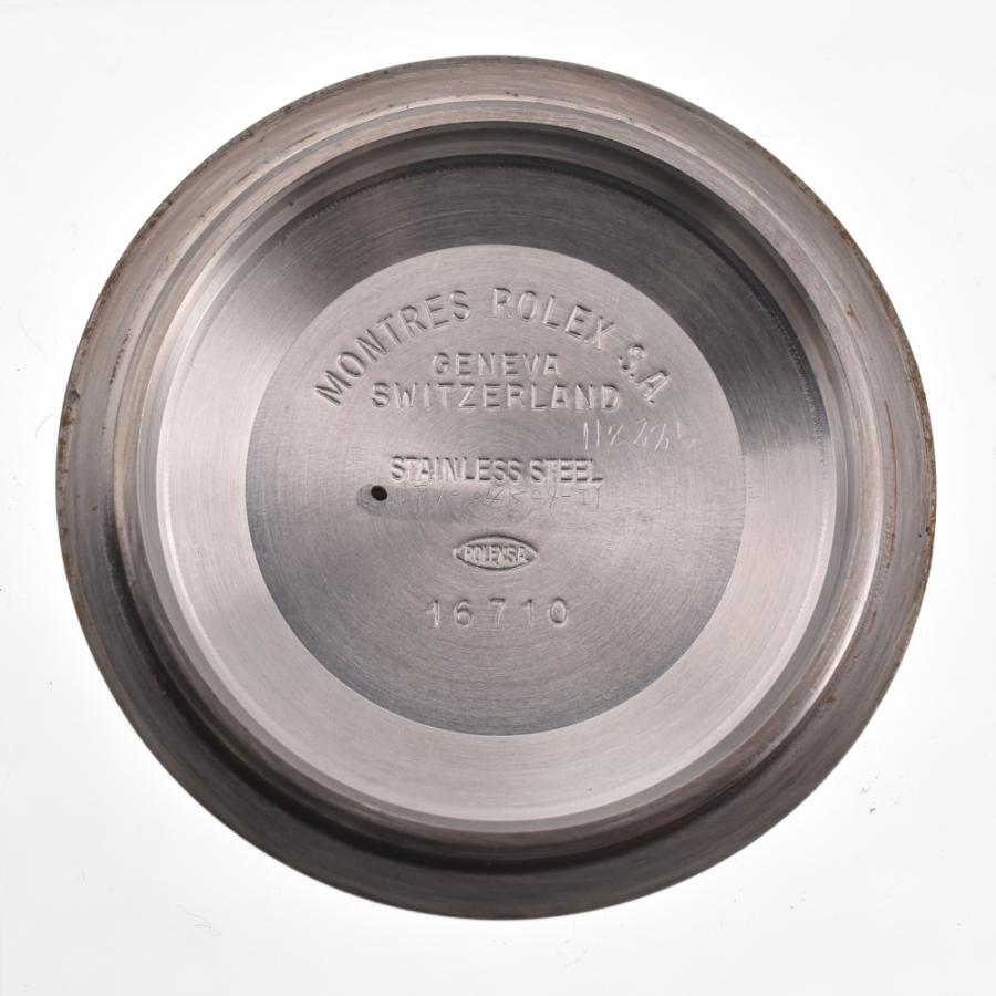 ROLEX ロレックス 16710 GMTマスターII N番 自動巻き メンズ 美品 箱・保証書付き P#126744 : aonohappa ...