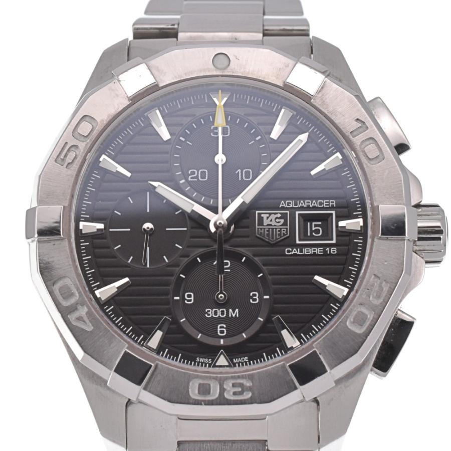 タグホイヤー TAG HEUER CAY2110-0 アクアレーサー クロノグラフ デイト キャリバー16 自動巻き メンズ 良品 箱付き P ...
