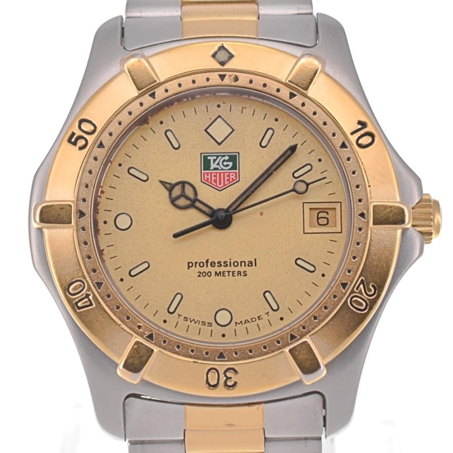 TAG HEUER（タグ・ホイヤー） TAG HEUER 964.006R プロフェッショナル 2000 38mm デイト クォーツ メンズ ...