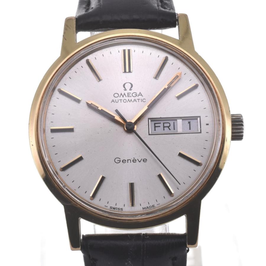 OMEGA オメガ 166.0117 ジュネーブ デイデイト Cal.1022 自動巻き メンズ P#127052 : aonohappa - 通販 - Yahoo!ショッピング