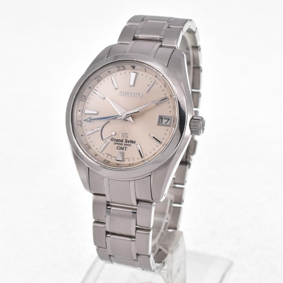 セイコー SEIKO SBGE005 グランドセイコー GMT パワーリザーブ スプリングドライブ メンズ 箱・保証書付き C#127368 ...