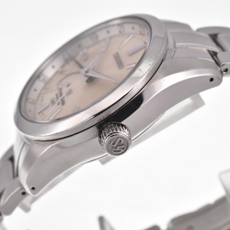 SEIKO セイコー SBGE005 グランドセイコー GMT パワーリザーブ スプリングドライブ メンズ 箱・保証書付き C#127368 ...