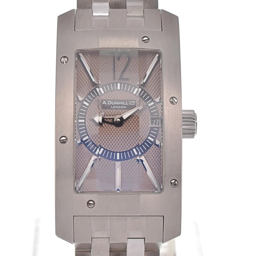 dunhill ダンヒル Dunhill DCZ931AM シティーテイマー 1500本限定 3面カットガラス デイト 自動巻き メンズ 良品 ...