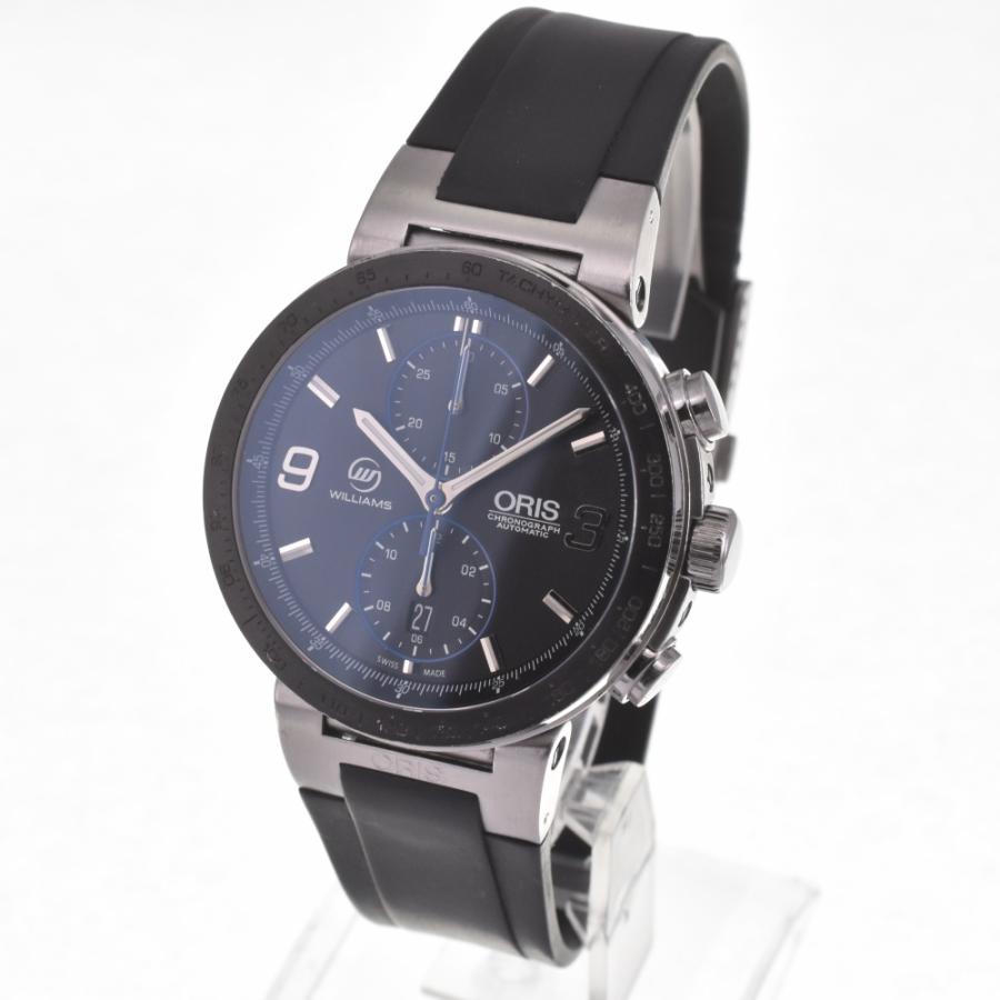 オリス ORIS 01 773 7685 ウィリアムズ F1チーム クロノグラフ デイト リミテッドエディション 自動巻き メンズ M ...