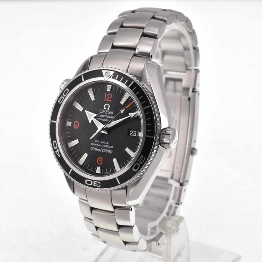 値下 オメガ OMEGA 2201.51 シーマスター プラネットオーシャン コーアクシャル 自動巻き メンズ 良品 箱・保証書付き O ...