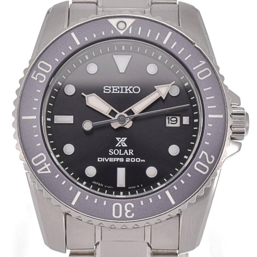 SEIKO セイコー V147-0SC0 プロスペックス ダイバーズ 200m ソーラー メンズ 良品 I#128754 : aonohappa - 通販 - Yahoo!ショッピング