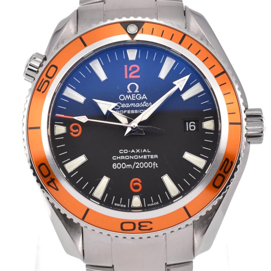オメガ OMEGA 2909.50 シーマスター 600 プラネットオーシャン 自動巻き メンズ 美品 箱・保証書付き I#128820 : ...
