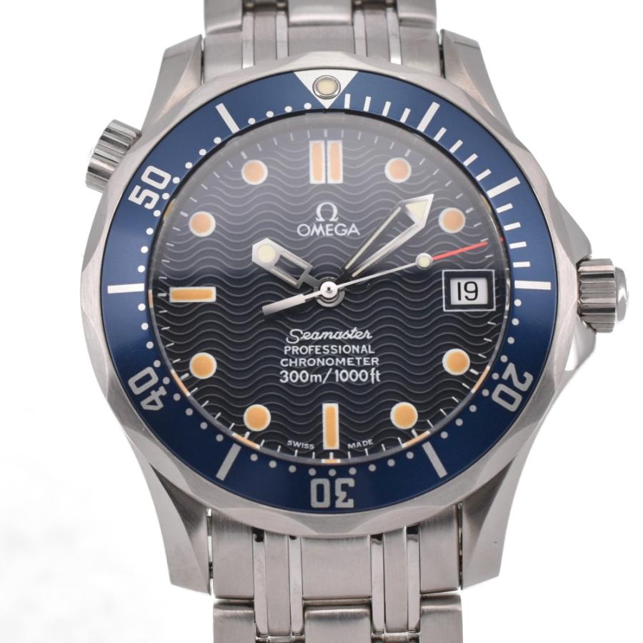 OMEGA オメガ 2551.80 シーマスター プロフェッショナル 300m デイト 自動巻き ボーイズ 良品 保証書付き L#128945 ...