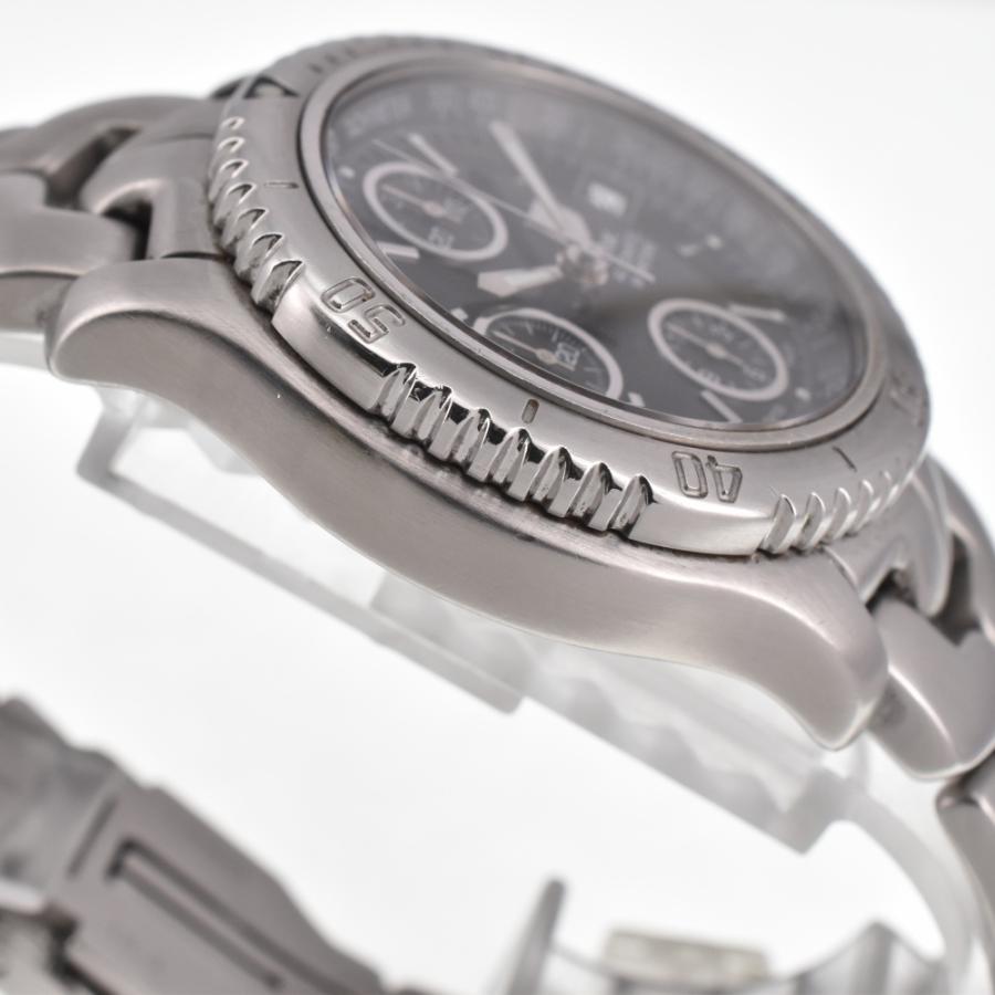 TAG HEUER タグホイヤー CT2111.BA0550 リンク クロノグラフ 自動巻き メンズ 良品 N#129028 ...