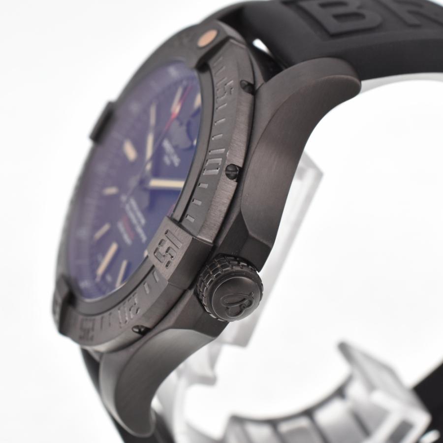 ブライトリング BREITLING V17311 アベンジャー ブラックバード 44 自動巻き メンズ 美品 箱付き K#129035 : ...