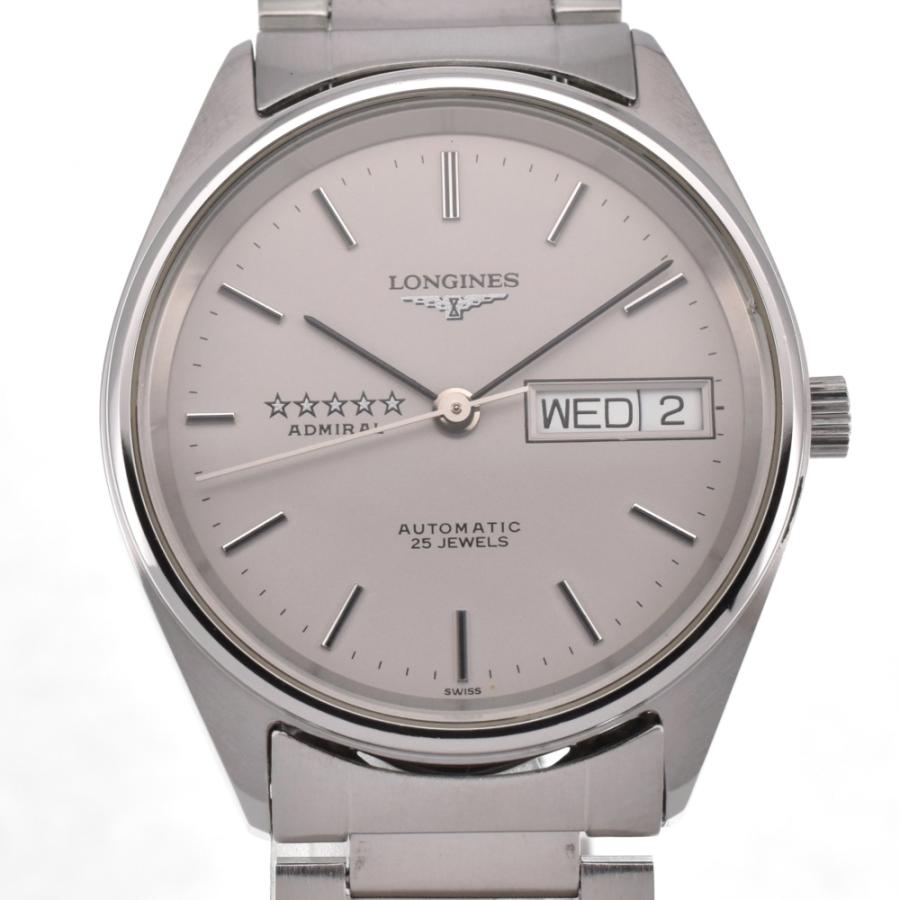 LONGINES ロンジン L7.634.4 ヴィンテージ 5スター アドミラル デイデイト 自動巻き メンズ 美品 M#129255 ...