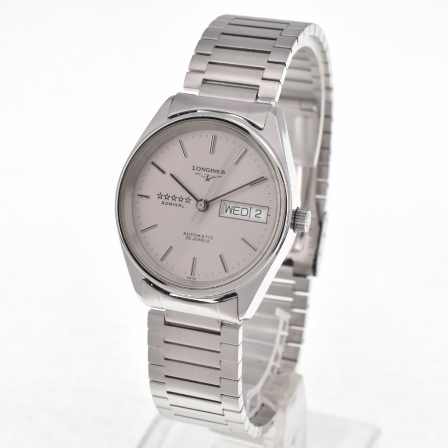 LONGINES ロンジン L7.634.4 ヴィンテージ 5スター アドミラル デイデイト 自動巻き メンズ 美品 M#129255 ...
