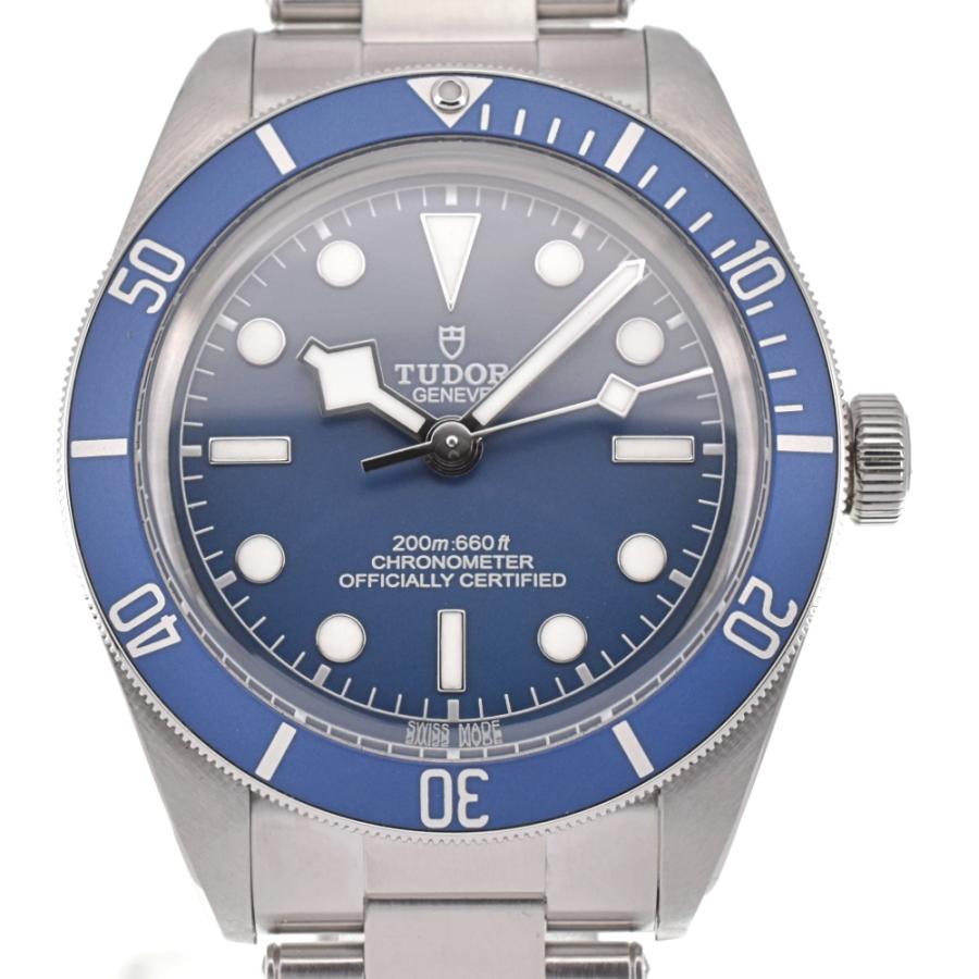 チュードル TUDOR 79030B ブラックベイ フィフティエイト 自動巻き メンズ 良品 箱・保証書付き N#129403 : ...