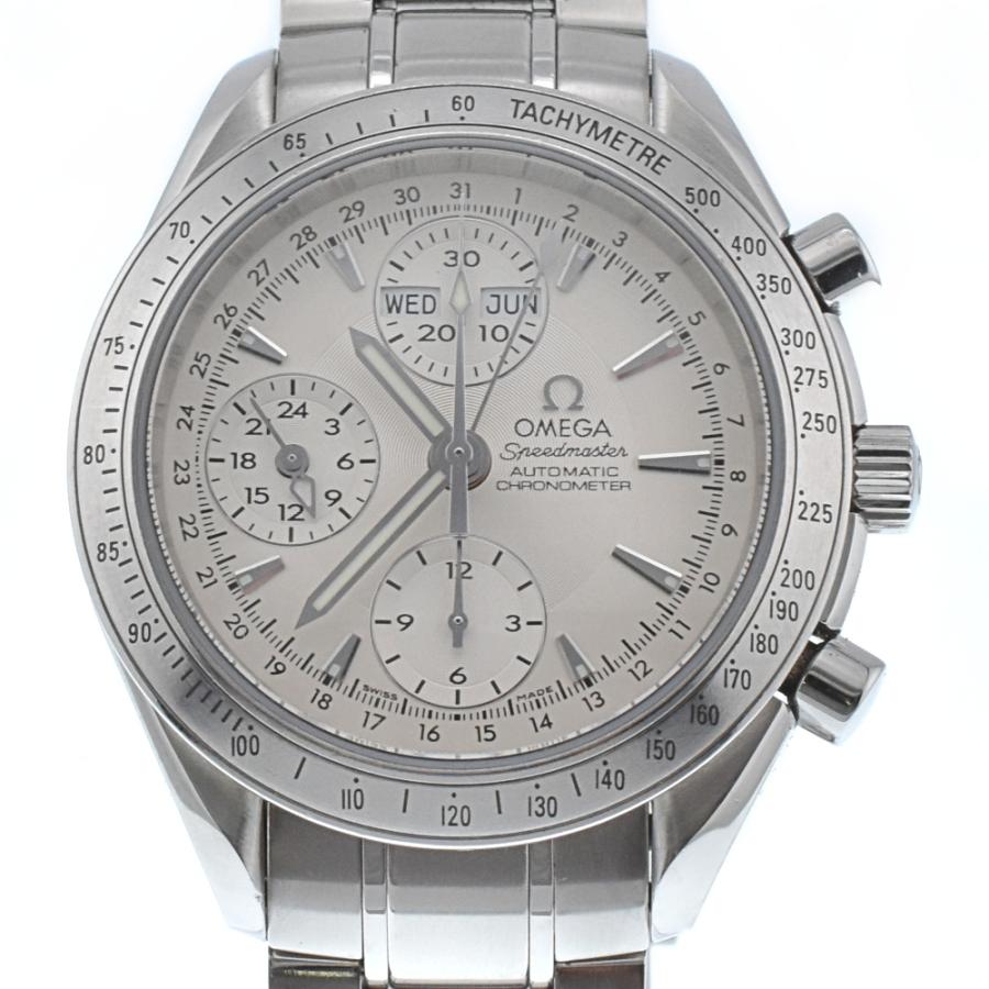 オメガ OMEGA 3221.30 スピードマスター クロノグラフ 自動巻き メンズ 良品 箱・保証書付き O#129470 : 129470 ...