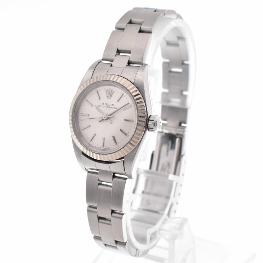 ROLEX ロレックス 76094 オイスターパーペチュアル WGベゼル 自動巻き レディース 良品 R#129606 : aonohappa ...