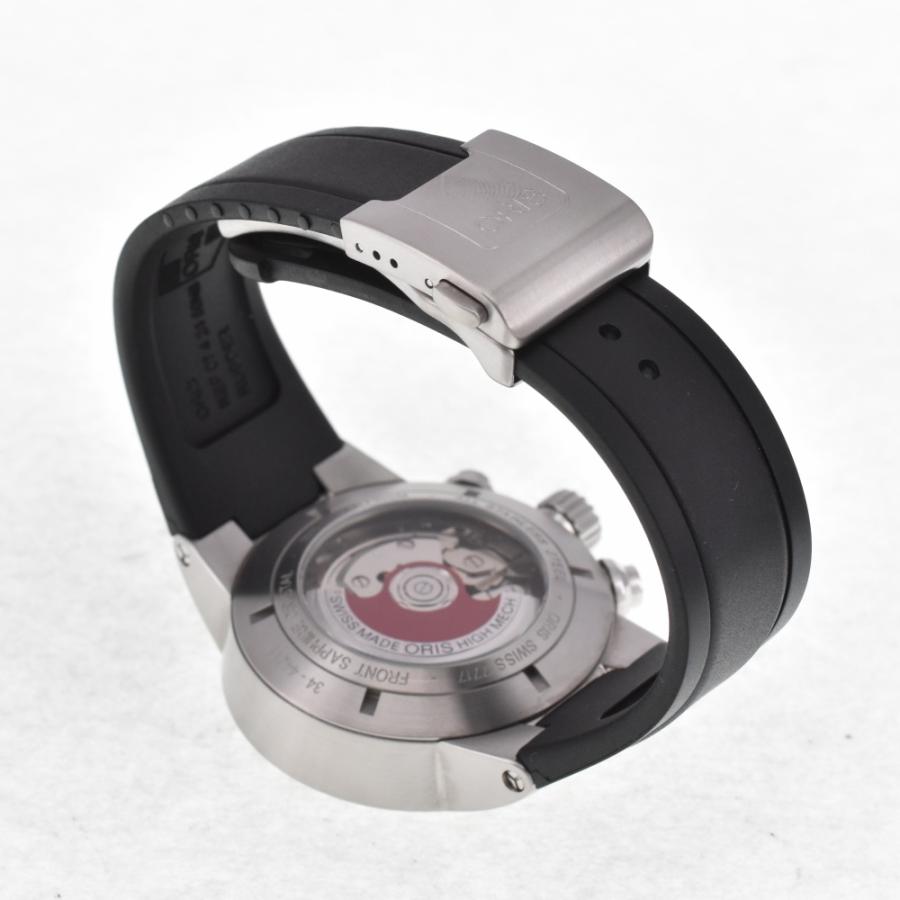 ORIS オリス 7717 ウィリアムズ クロノグラフ デイト 自動巻き メンズ 美品 箱・保証書付き N#129665 ...