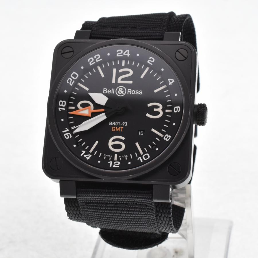 ベル＆ロス Bell＆Ross BR01-93 GMT-R BR01-93 GMT 自動巻き メンズ N#129671 : 129671 : aonohappa - 通販 - Yahoo!ショッピング