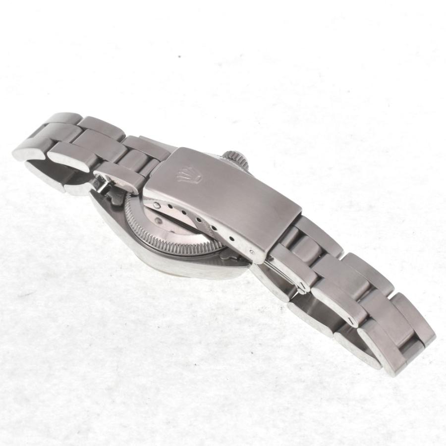 ROLEX ロレックス 67194 オイスターパーペチュアル WGベゼル Cal.2130 自動巻き レディース 良品 内箱付き N ...