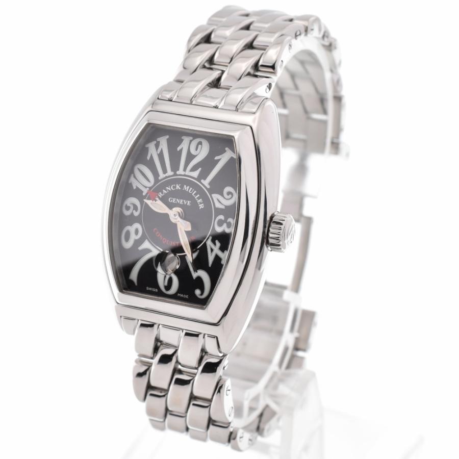 FRANCK MULLER フランクミュラー 8001LSC コンキスタドール デイト 自動巻き レディース 美品 保証書付き R ...