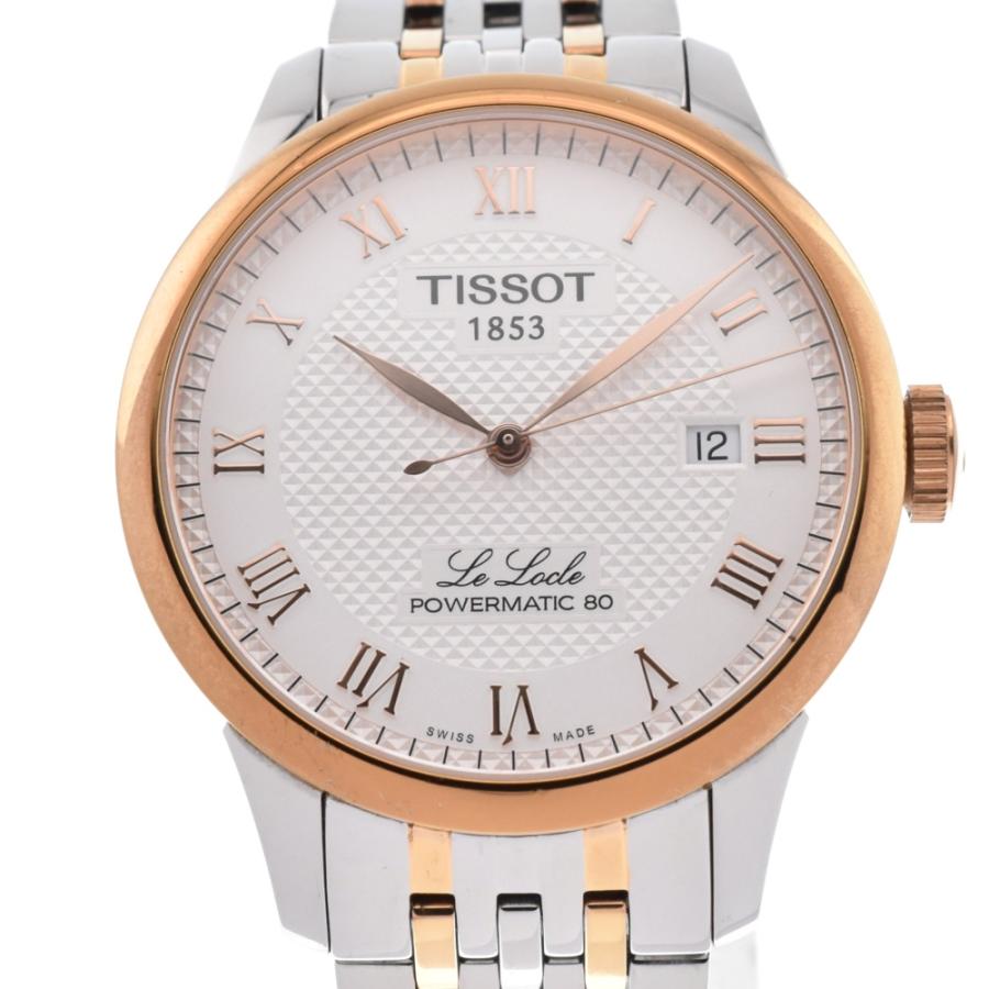 TISSOT ティソ T006.407.22.036.01 ル ロックル パワーマティック80 自動巻き メンズ 美品 P#129921 : aonohappa - 通販 - Yahoo!ショッピング