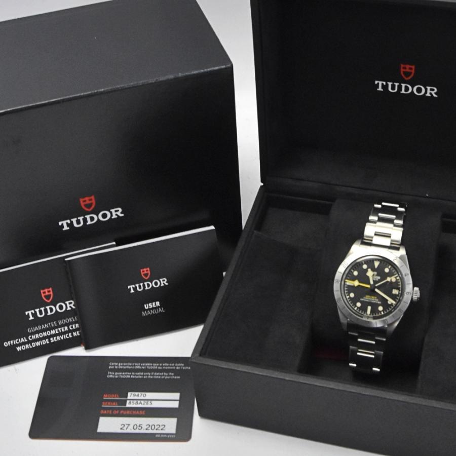 チューダー チュードル TUDOR 79470 ブラックベイ プロ GMT 自動巻き メンズ 美品 箱・保証書付き Q#130109 : ...
