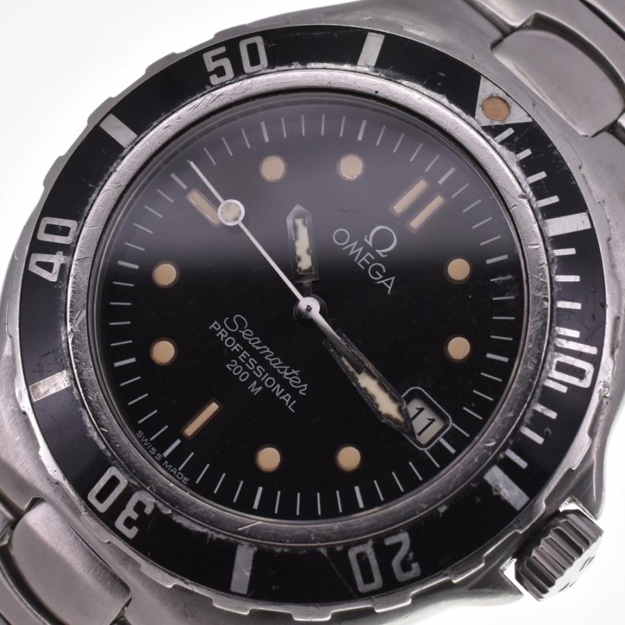OMEGA 値下 オメガ 396.1052 シーマスター プロフェッショナル 200M デイト クォーツ メンズ B#130171 ...