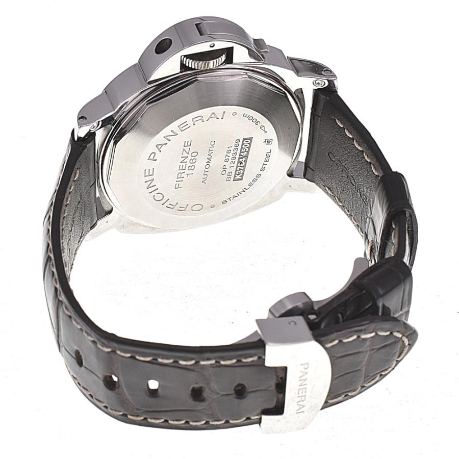 値下 パネライ PANERAI PAM00088 ルミノール GMT アッチャイオ 自動巻き メンズ 良品 箱・保証書付き A#130208 ...