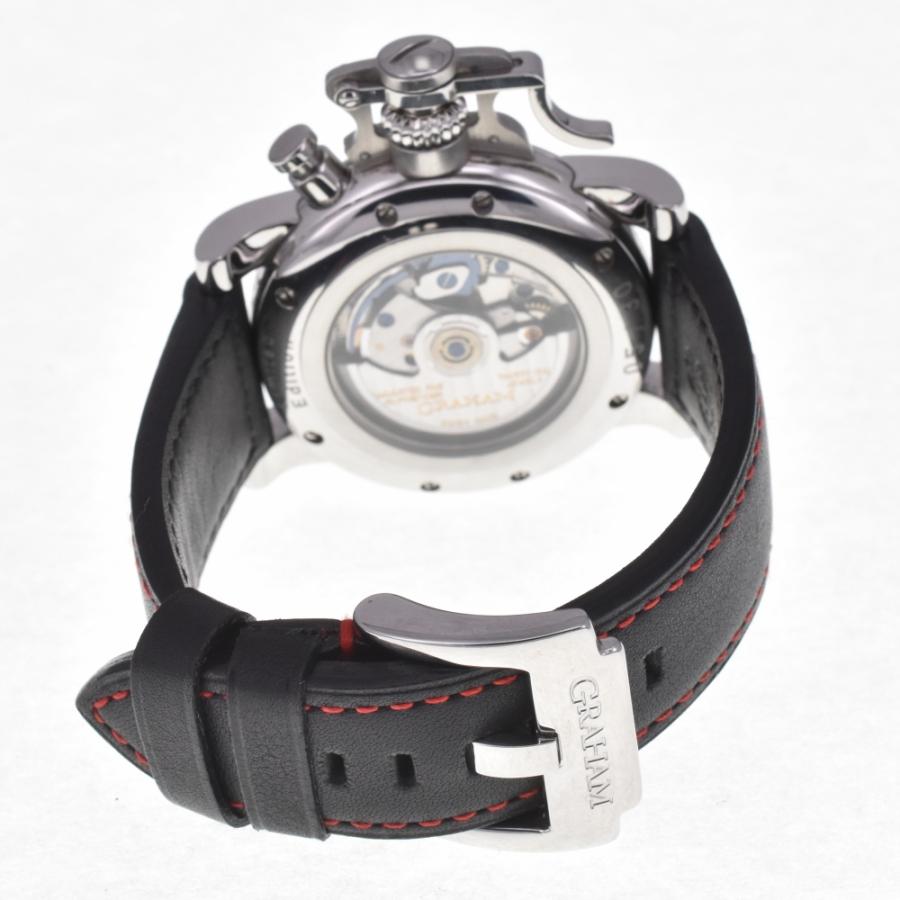 GRAHAM グラハム 2CFAS クロノファイター ダグラスバーダー 限定30本 自動巻き メンズ 美品 箱付き A#130229 ...