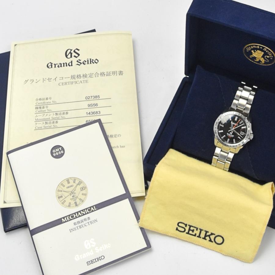 SEIKO セイコー SBGM001/9S56-00A0 グランドセイコー GMT デイト 自動巻き メンズ 美品 内箱付き C#130278 : aonohappa - 通販 - Yahoo ...