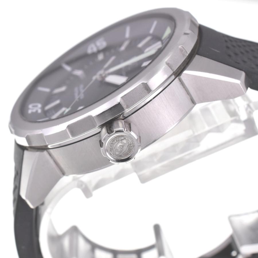 IWC SCHAFFHAUSEN 値下 IW329001 アクアタイマー デイト 自動巻き メンズ 美品 保証書付き E#130323 ...