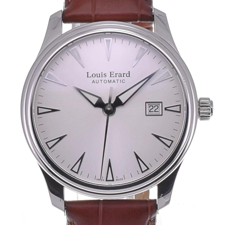 LOUIS ERARD ルイ・エラール Louis Erard 69 257 AA 01 ヘリテージ デイト 自動巻き メンズ 美品 箱付き ...