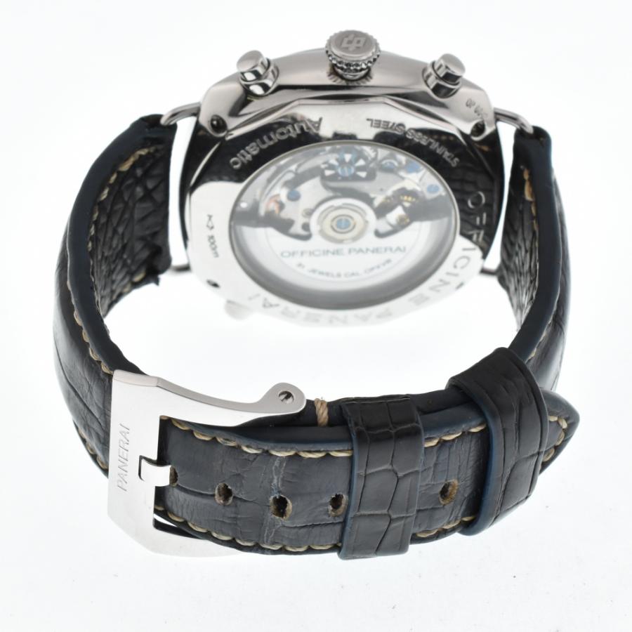 OFFICINE PANERAI パネライ PAM00214 ラジオミール ラトラパンテ クロノグラフ 自動巻き メンズ 美品 H ...