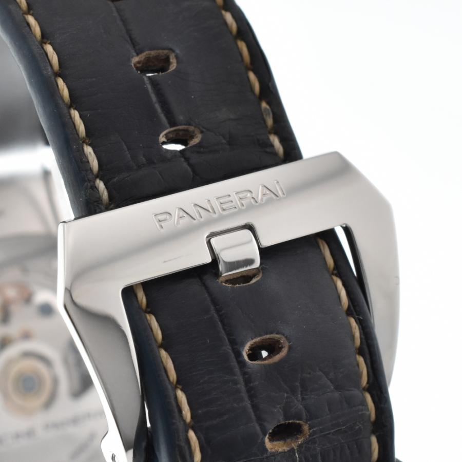 OFFICINE PANERAI パネライ PAM00214 ラジオミール ラトラパンテ クロノグラフ 自動巻き メンズ 美品 H ...