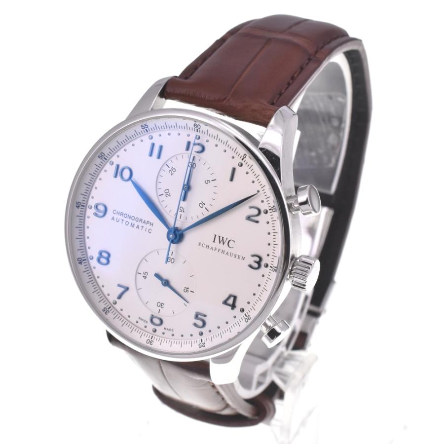 IWC SCHAFFHAUSEN IW371417 ポルトギーゼ クロノグラフ スモールセコンド 自動巻き メンズ 美品 内箱・保証書付き H ...