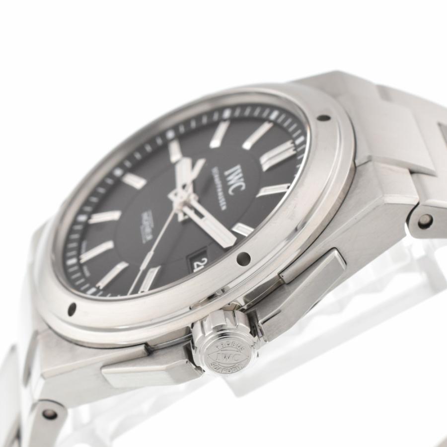 IWC SCHAFFHAUSEN 値下 IW323902 インヂュニア デイト 自動巻き メンズ 美品 保証書付き G#131097 ...