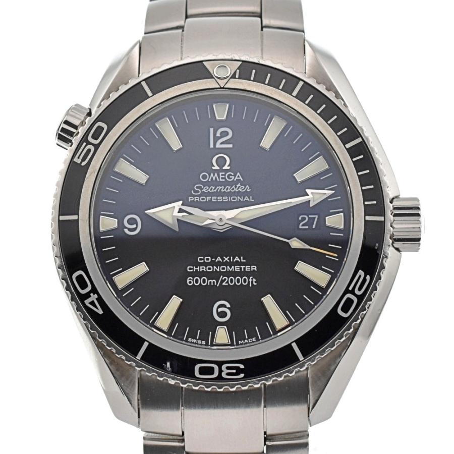 OMEGA オメガ 2201.50 シーマスター プラネットオーシャン CO-AXIAL 自動巻き メンズ 良品 箱・保証書付き H ...