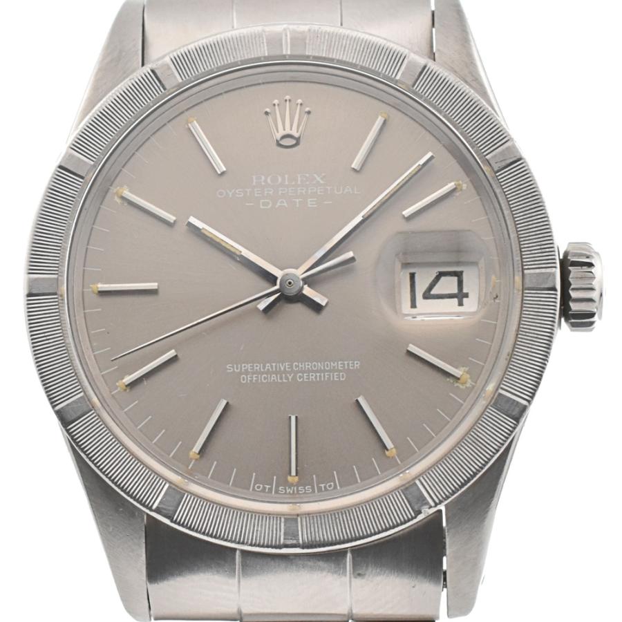 ROLEX ロレックス 1501 オイスターパーペチュアル デイト ファインリーエンジンターンド ベゼル 自動巻き メンズ 良品 J#131451 : aonohappa - 通販 ...