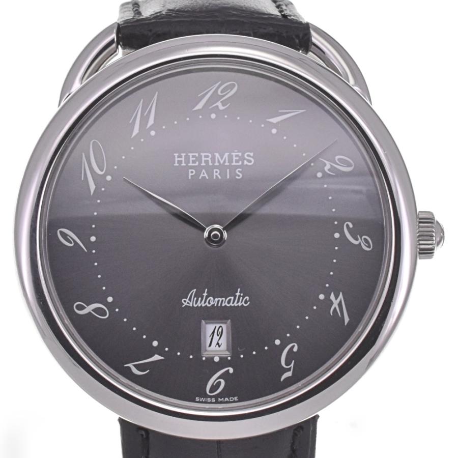 HERMES（エルメス） HERMES AR4.810 アルソー デイト 自動巻き メンズ 良品 内箱・保証書付き I#131505 : aonohappa - 通販 - Yahoo!ショッピング
