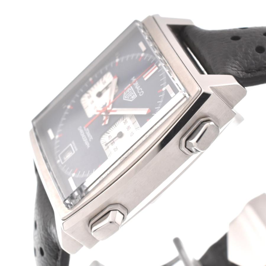 TAG HEUER（タグ・ホイヤー） TAG HEUER CAW211P.FC6356 モナコ クロノグラフ 自動巻き メンズ 美品 箱・保証 ...