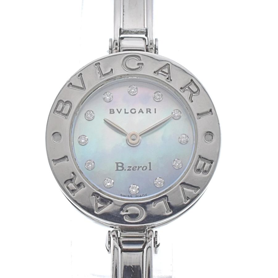BVLGARI（ブルガリ） BVLGARI BZ22S B.zero1 Sサイズ 12P ダイヤモンド クォーツ レディース 良品 M ...