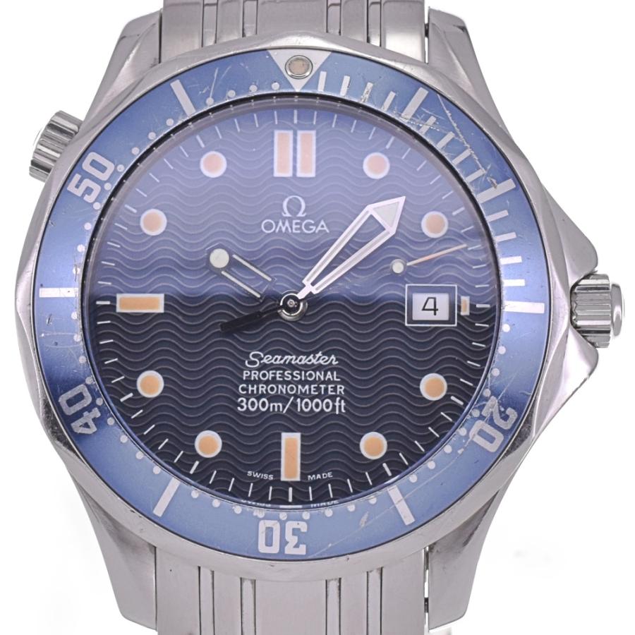 OMEGA オメガ 2531.80 シーマスター 300M デイト クロノメーター 自動巻き メンズ M#131716 : aonohappa ...
