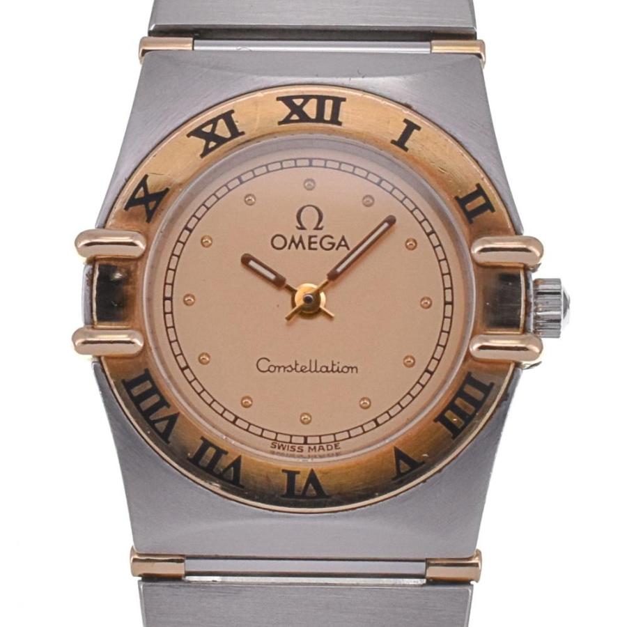 オメガ OMEGA 1370.10 コンステレーション SS/K18YG フラットベゼル ハーフバー クォーツ レディース O#131851 :131851:aonohappa - 通販 ...