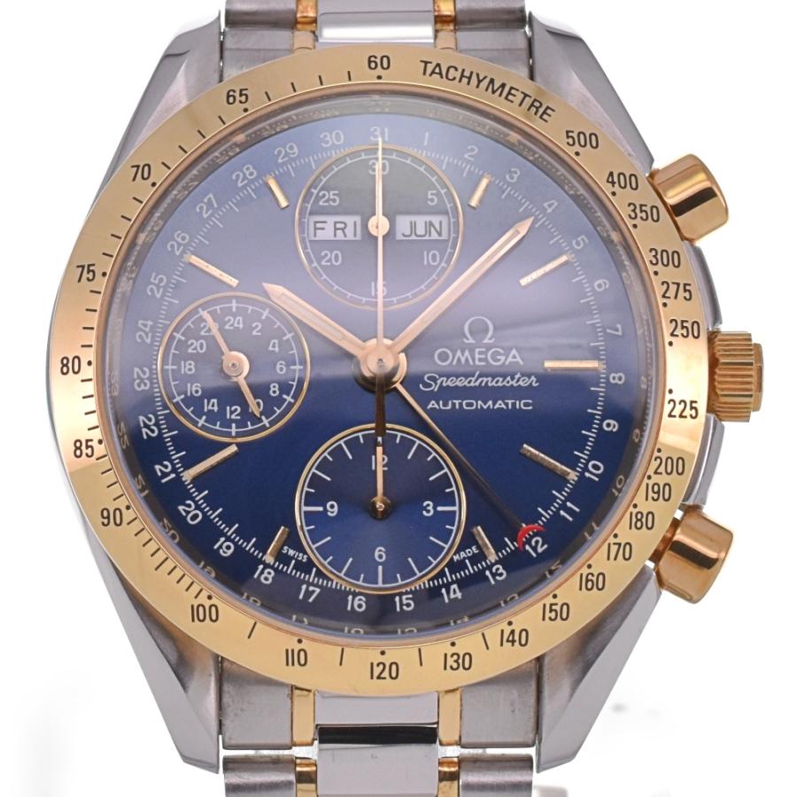 オメガ OMEGA 3221.80 スピードマスター トリプルカレンダー SS/K18 自動巻き メンズ 美品 内箱・保証書付き L#131924 :131924:aonohappa - 通販 ...