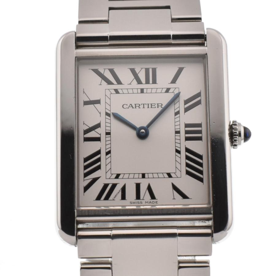 Cartier カルティエ CARTIER W5200014 タンクソロ クォーツ メンズ 良品 N#132023 : aonohappa ...